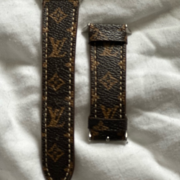 Accessories | Brown Monogram Watch Strap | Poshmark